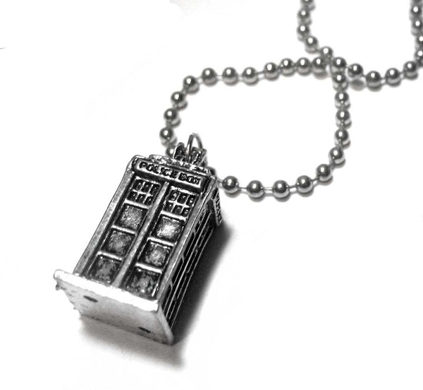 Tardis charm - [Doctor Who] Zinc Alloy Pendant, Not Handmade – foxwise